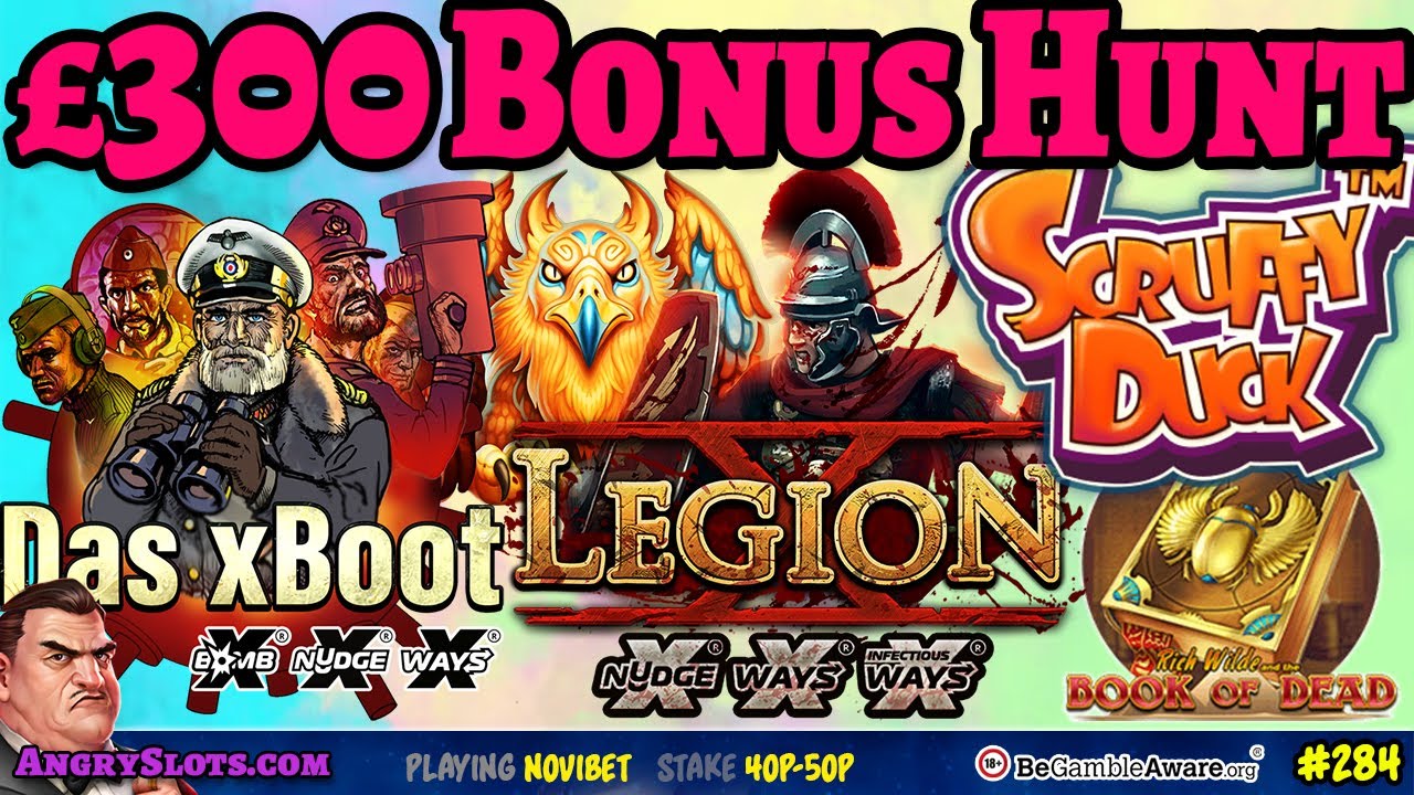 £300 SLOTS BONUS HUNT - Legion X, BTB Griffin's Gold, Das xBoot & more ...