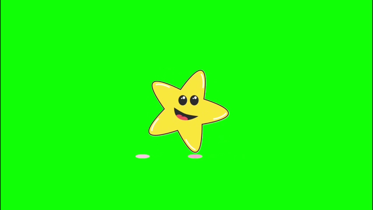 ️GREEN SCREEN EFFECTS: kawaii happy star - YouTube