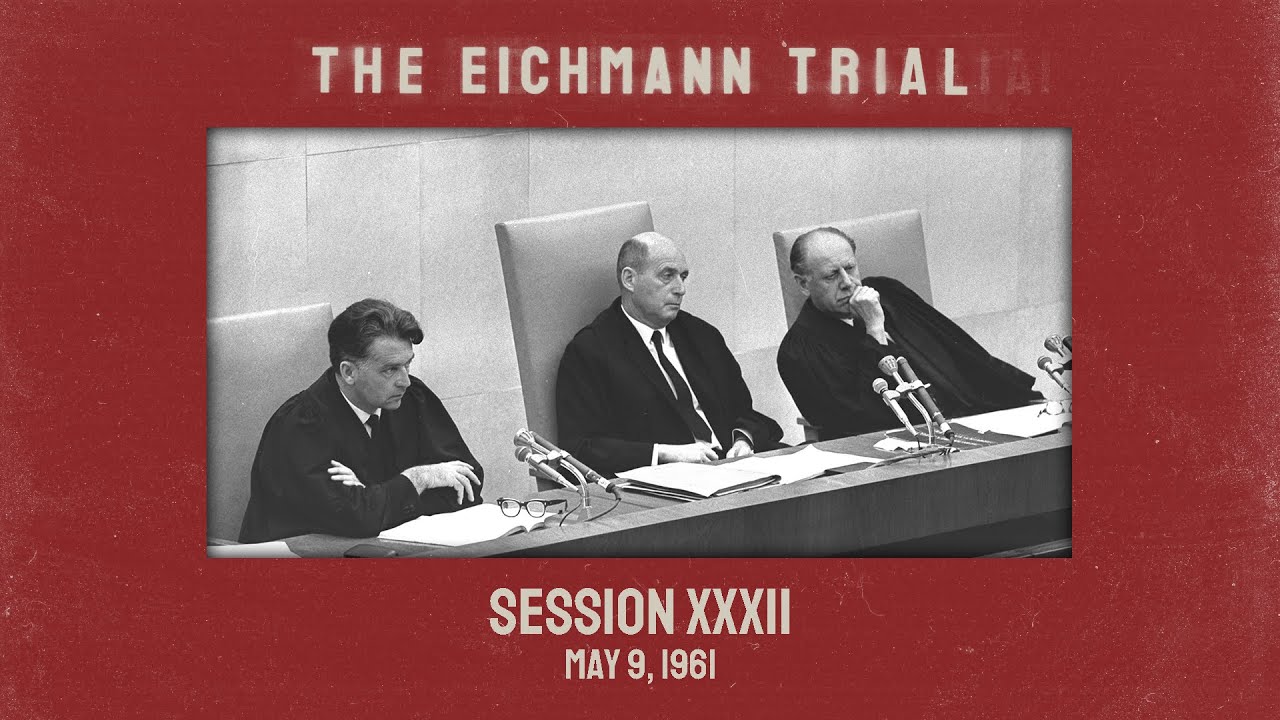 The Eichmann Trial: Session 32 (subtitled) - YouTube