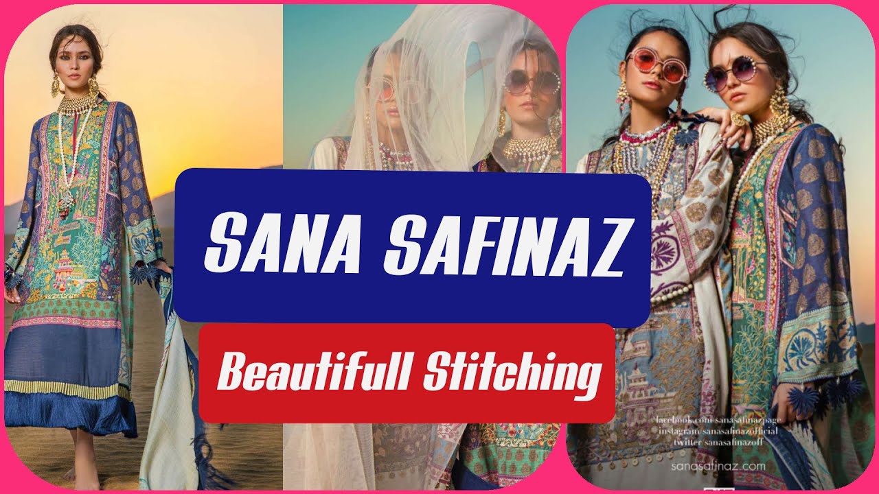 Designer Dress Stitching & Cutting | Sana Safinaz Summer Collection ...