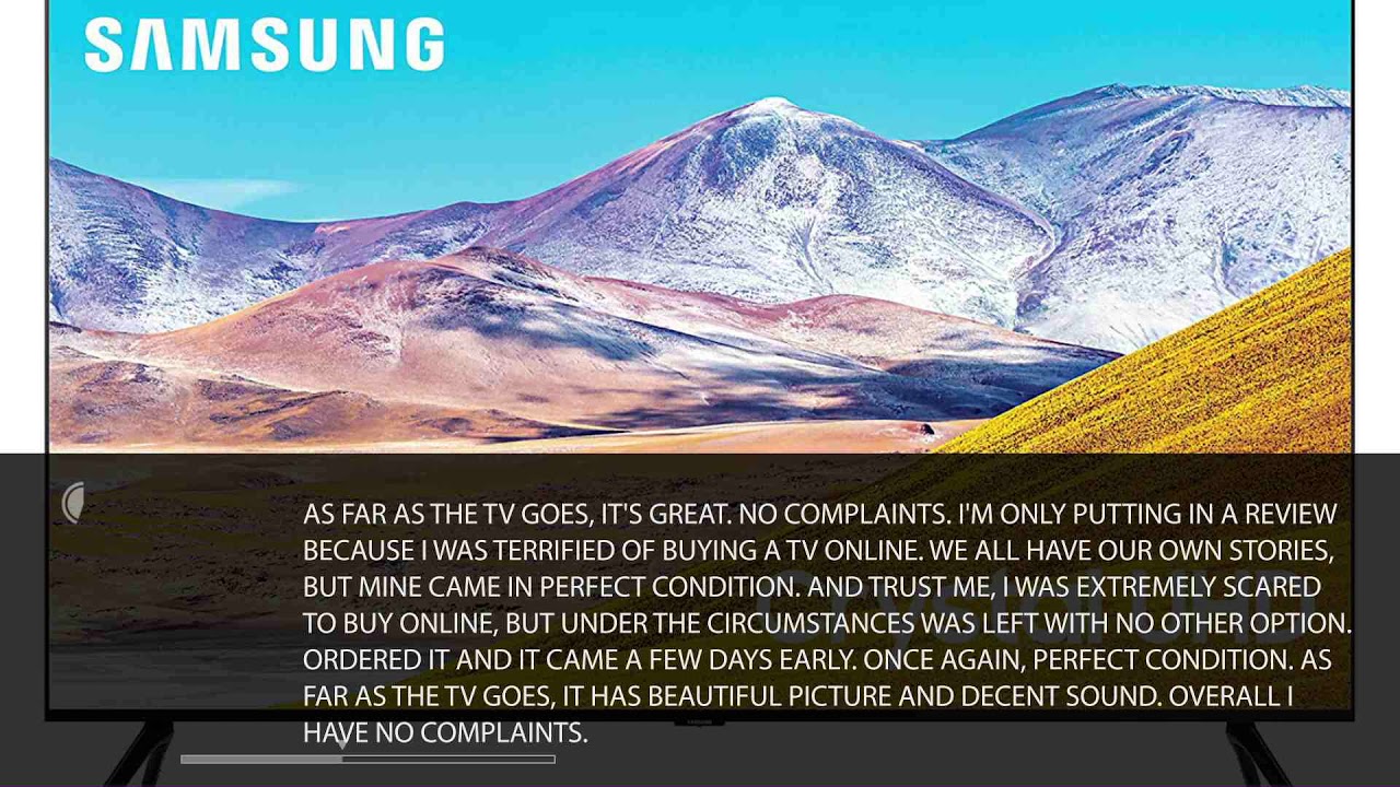 Samsung 85-inch Class Crystal UHD TU-8000 Series - 4K UHD HDR Smart TV ...