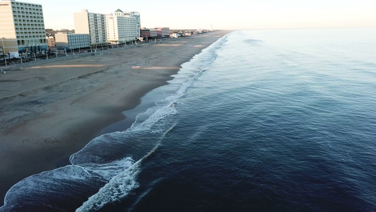 Virginia Beach Drone (Mavic Pro) Footage (4k) 1-19-2018 #1 - YouTube