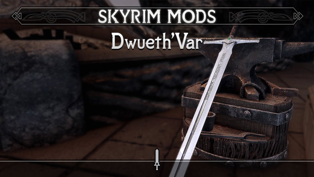 Dwueth'Var - The Star Razor | Skyrim Mods (SE/AE) - YouTube