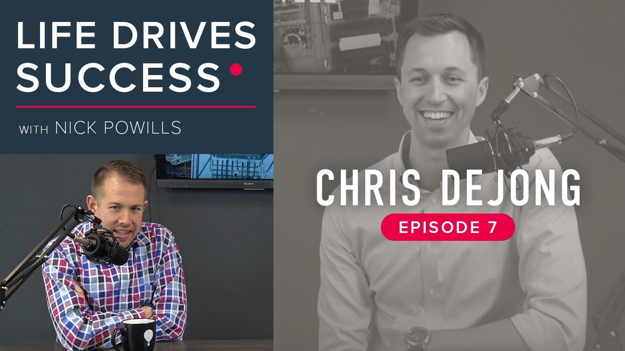 Life Drives Success | Ep 7 Chris DeJong, CMO & Founder of Big Blue Swim School - YouTube
