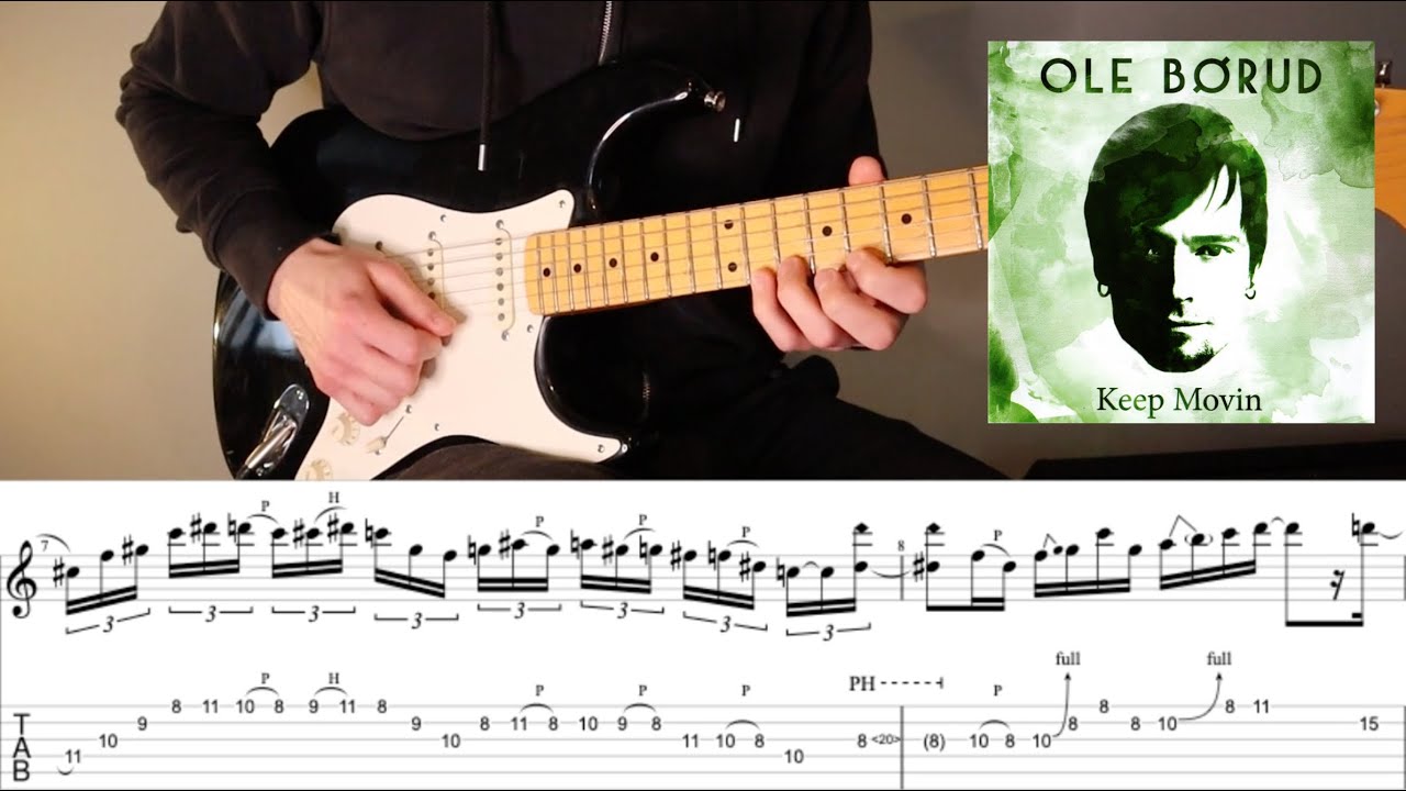 Ole Børud - Make a change // Guitar solo + tabs - YouTube