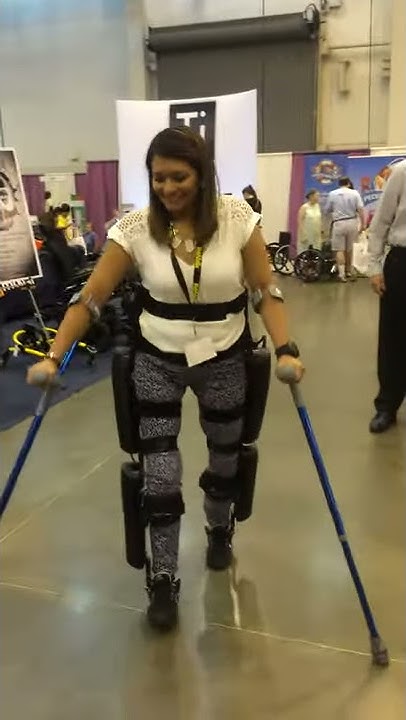 Walking with ReWalk 6.0 for spinal cord injury. - YouTube