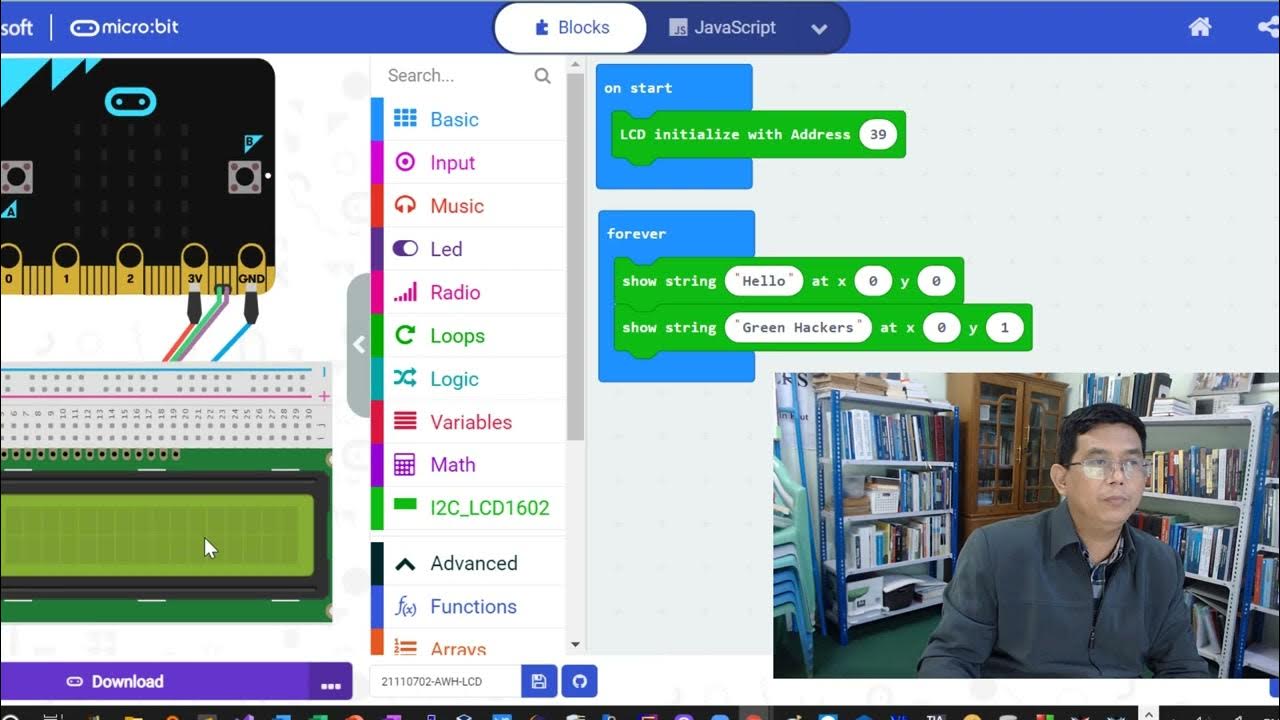 Microbit Kit 3 - LCD I2C - YouTube