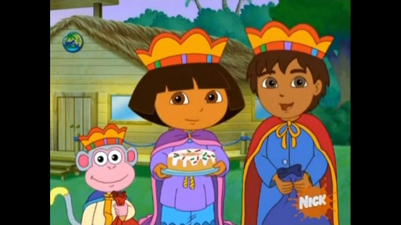 Dora the Explorer Dora Saves Three Kings Day Intro PAL - YouTube