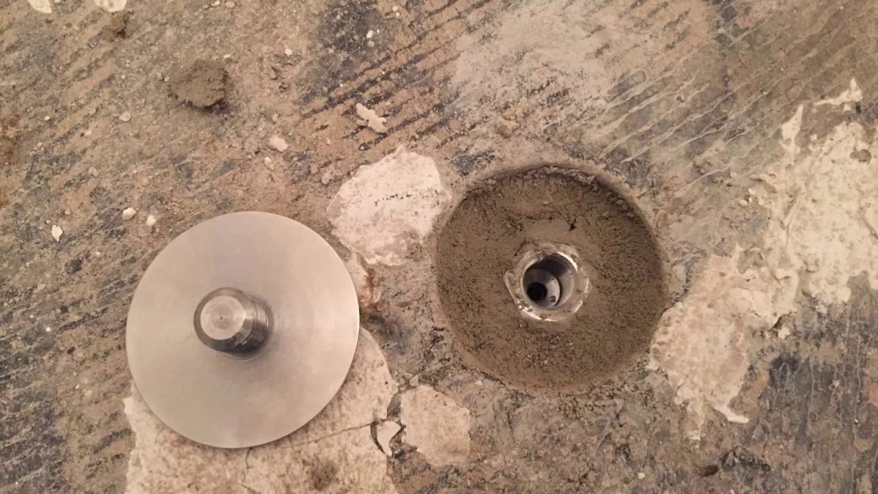 Sub-slab soil gas probe installation - YouTube