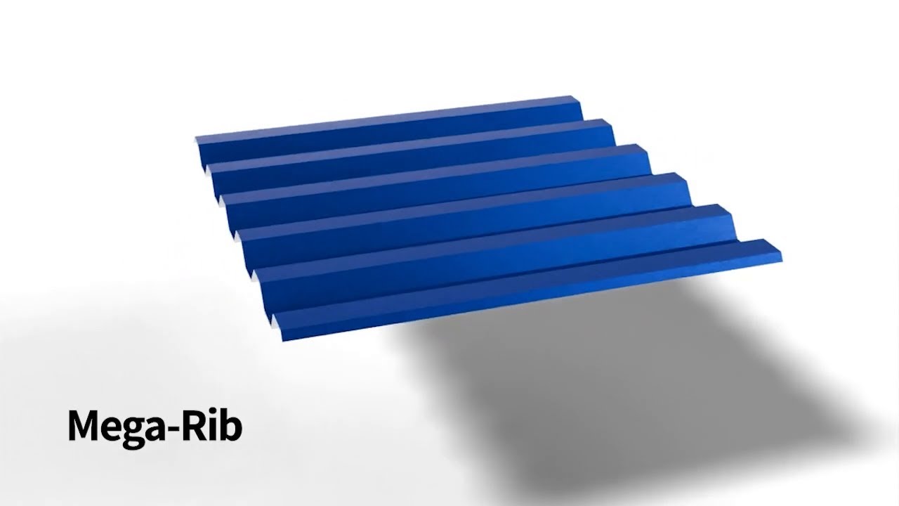 Mega-Rib Panel | McElroy Metal - YouTube