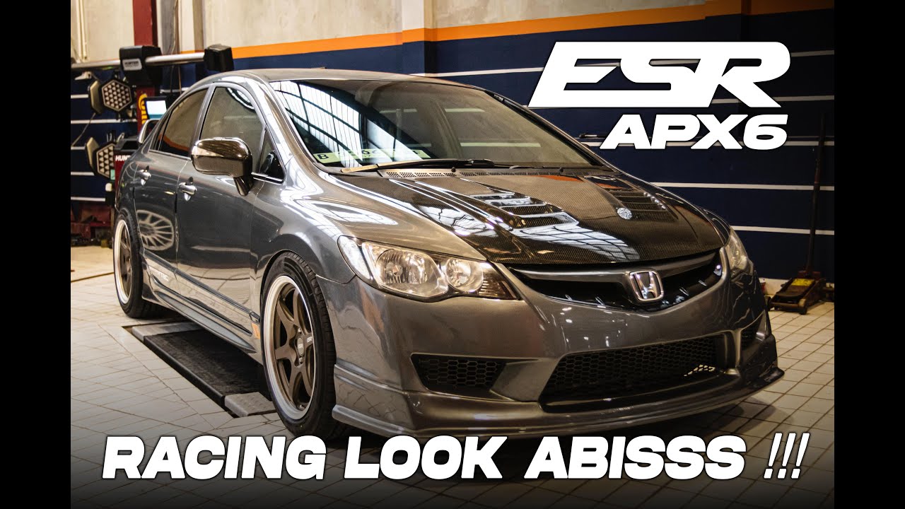 ESR APX6 With Honda civic fd. Mobil racing look , velg juga harus ...