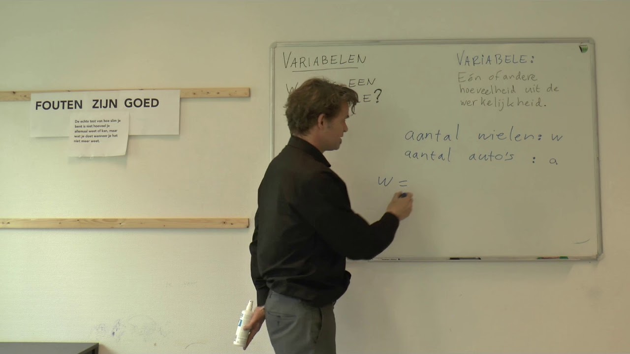 Wat Zijn Variabelen? Hoe gebruik je ze in Formules? - YouTube
