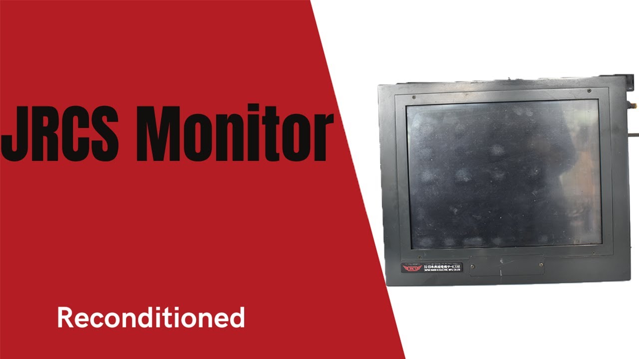 Reconditioned JRCS Monitor (1) - YouTube