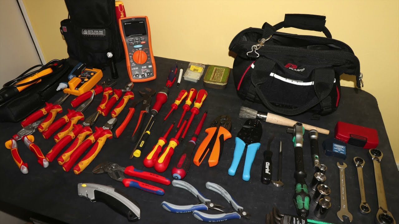 My General Tool Bag for Power Plant Electrical Maintenance - YouTube