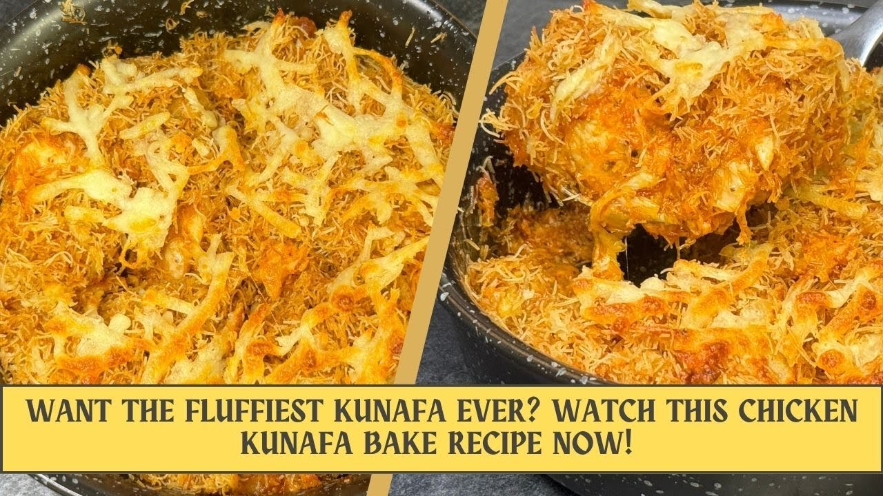 CHICKEN Kunafa Bake Recipe EXPERTS Don't Want You to Know | Faheems ...