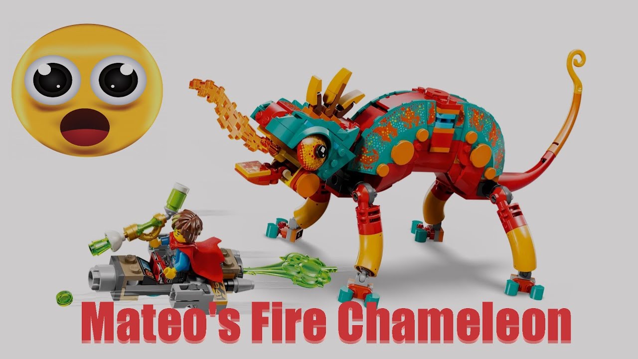 Lego DreamZzz Mateo's Fire Chameleon - YouTube