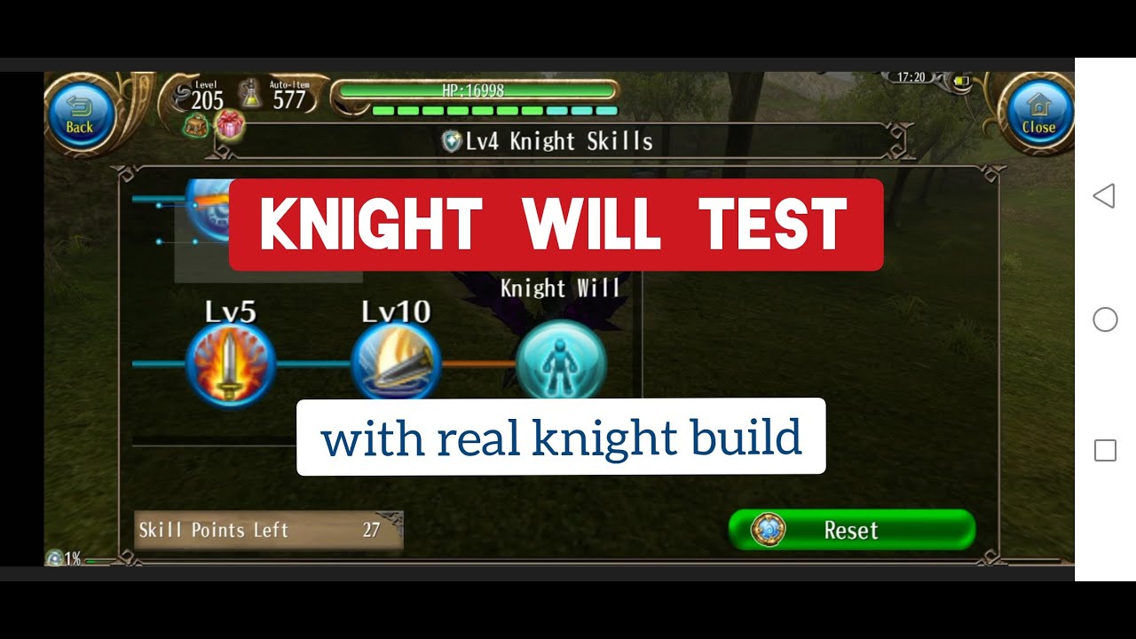 Toram Online - Testing Lv4 Knight Skills - YouTube