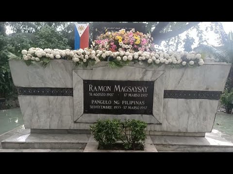 first time lumapit sa puntod ni Ramon Magsaysay/Claro M Recto | North ...