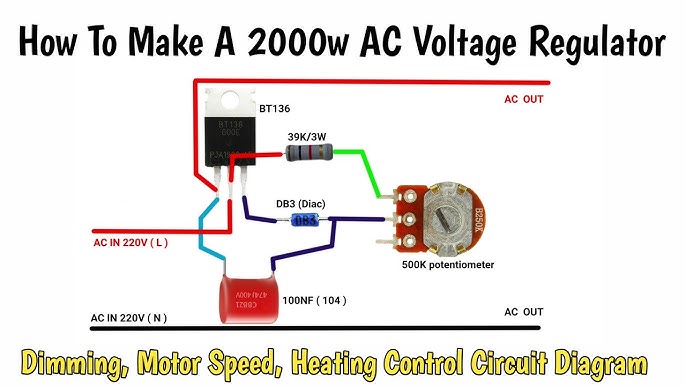 Schematics Diagrams Motor Speed Control Triac Schematic