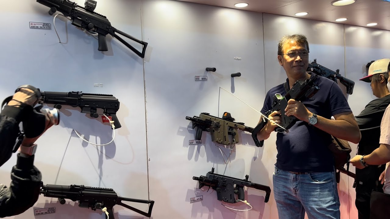 Super Guns at 2023 Manila Guns Show Manila Philippines featuring Kriss ...