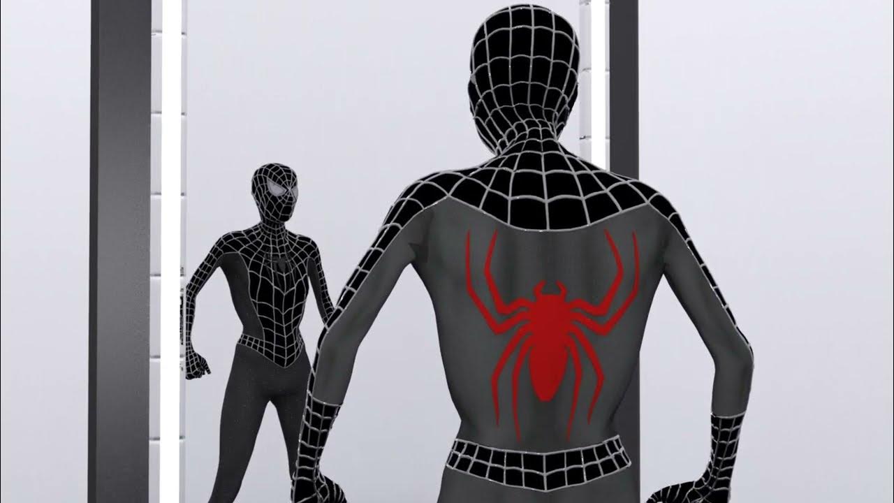 Spider-Man Muscle Growth Animation - YouTube