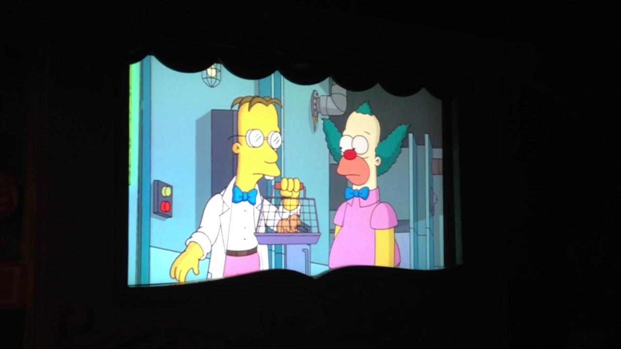 The Simpsons Ride Queue Universal Orlando Florida June 9, 2016 - YouTube