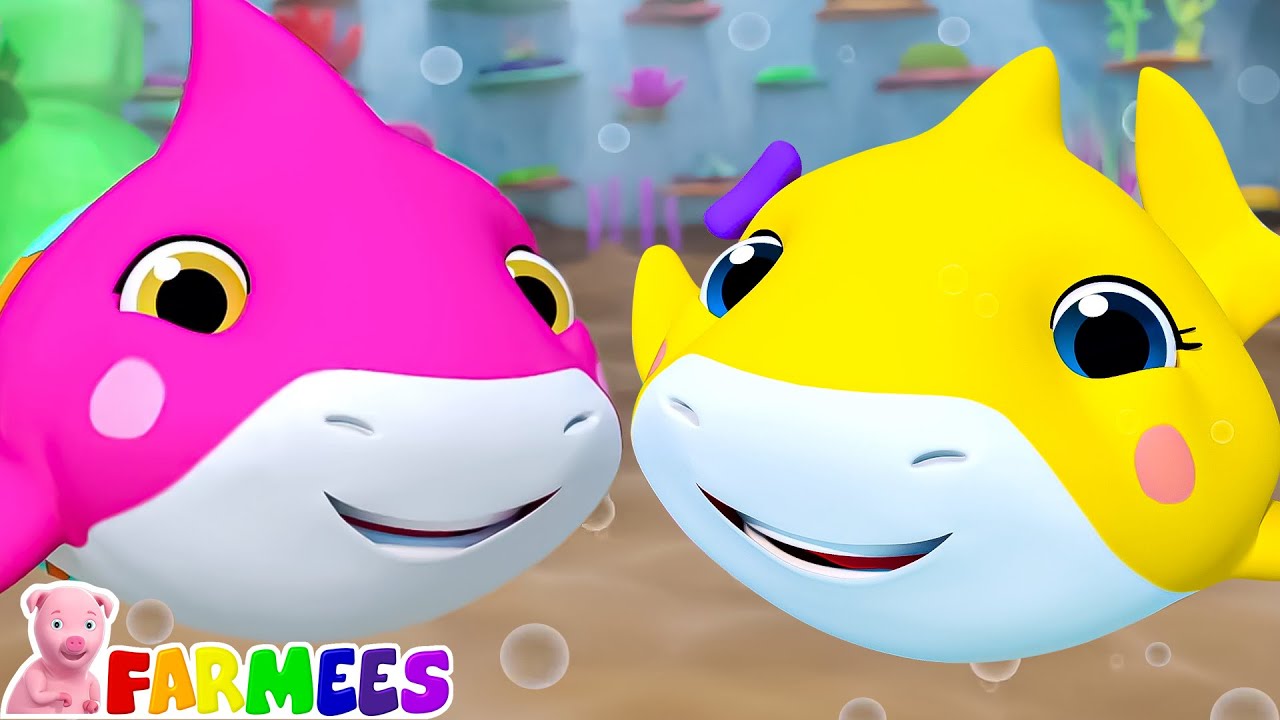 Baby Shark Doo Doo Doo + More Kids Songs & Animal Cartoon Rhymes for ...