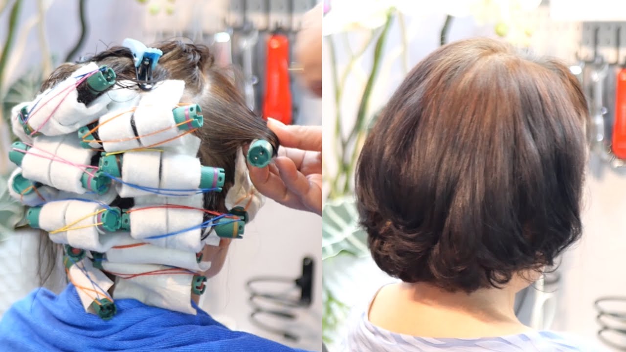 curl hair spa perm thin hair ดัดผม สปาเพริม์ ดัดวอลลุ่ม คนผมบาง ย้อมผม ...