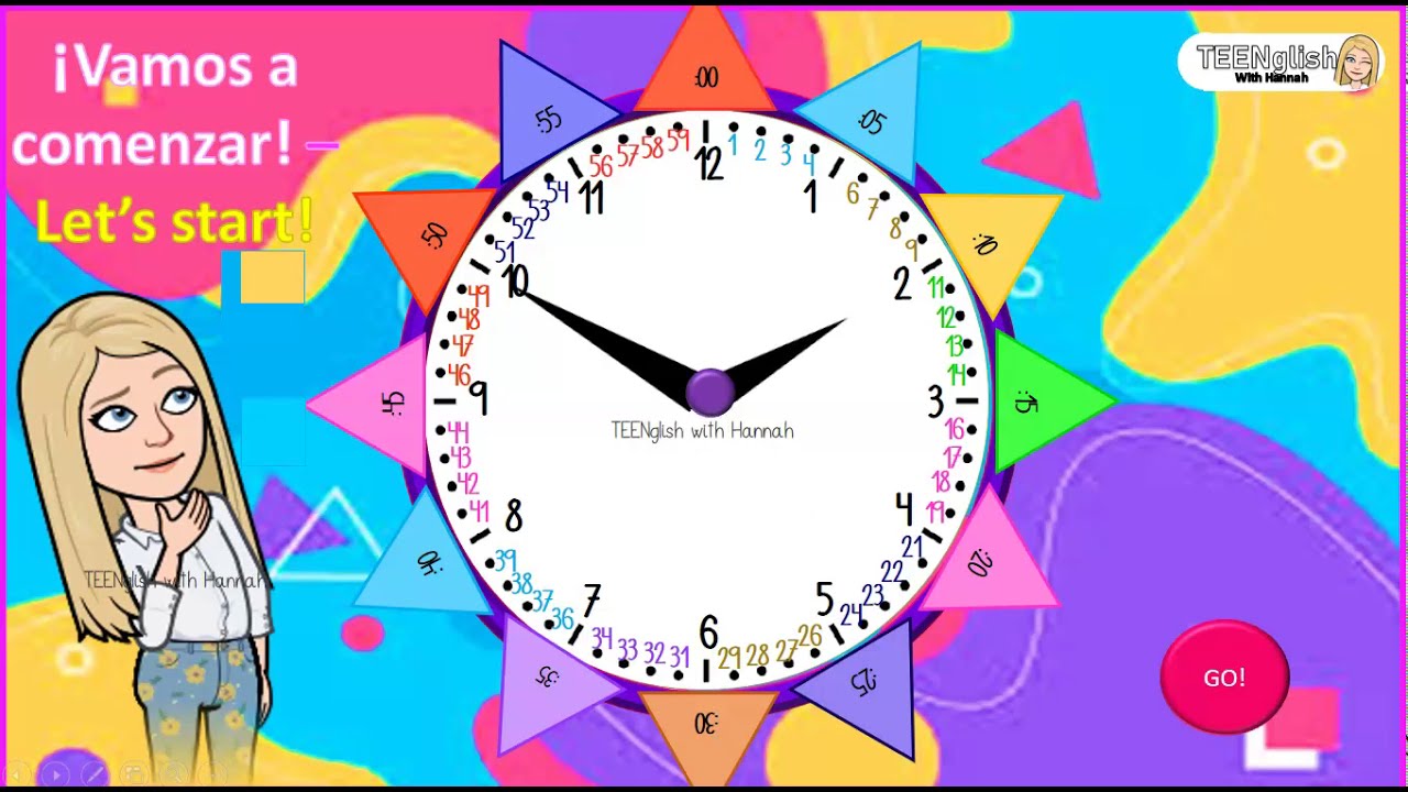 Cómo decir la hora en inglés How to tell time in English - YouTube