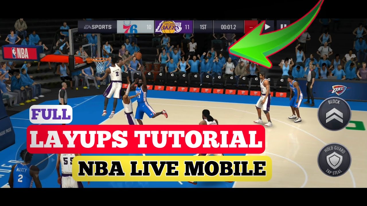 FULL MATCH " LAYUPS HIGHLIGHTS " | NBA LIVE MOBILE GAME | NBA MOBILE ...