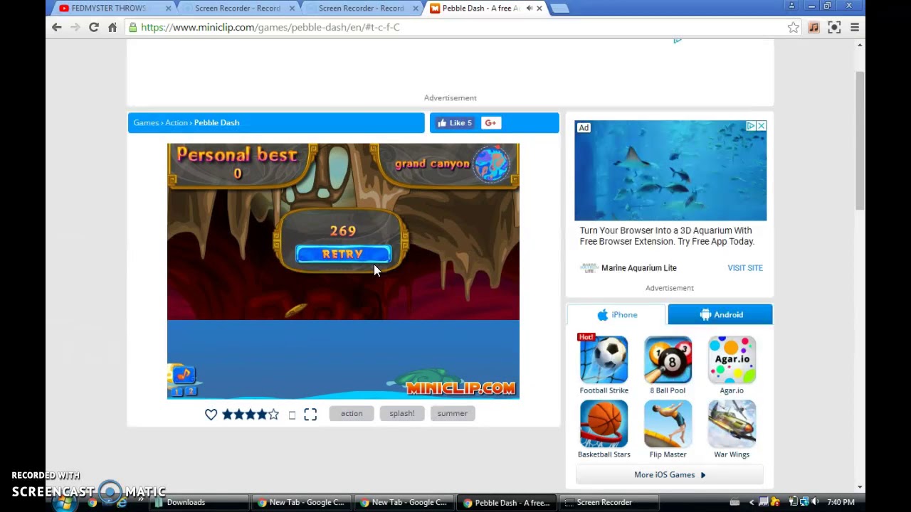 PEBBLE DASH (PC GAME) - YouTube