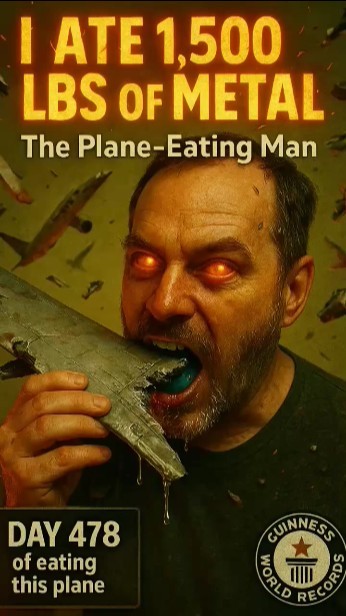 The Man Who Ate An Entire Plane - YouTube