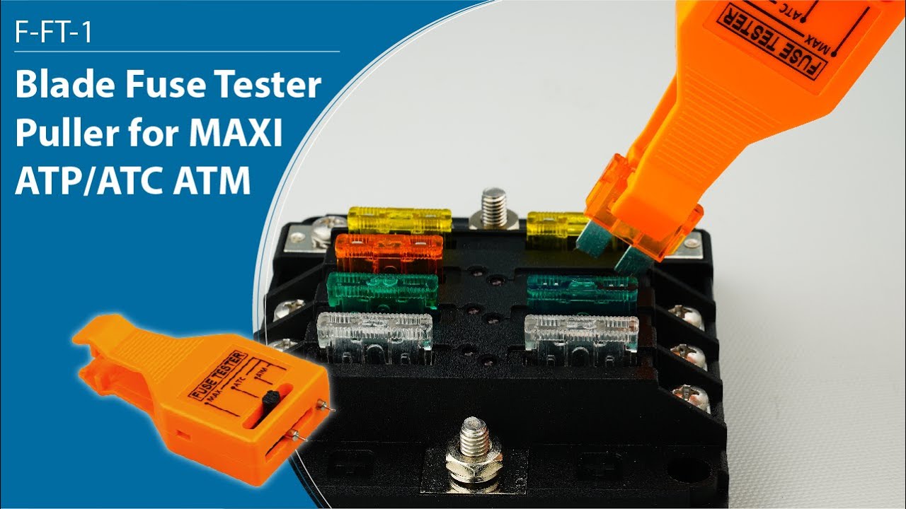 Blade Fuse Tester Puller for MAXI ATP/ATC ATM - YouTube