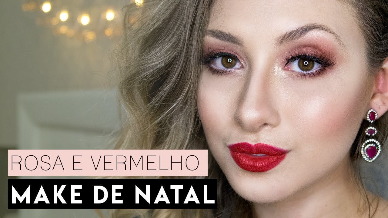 Maquiagem de NATAL | Tutorial - YouTube