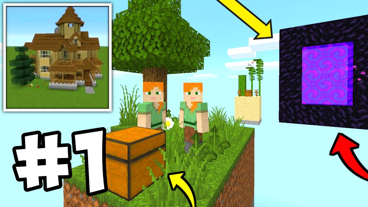 VIP Block - New Skyblock Survival Walkthrough Gameplay Part 1 | Block ...