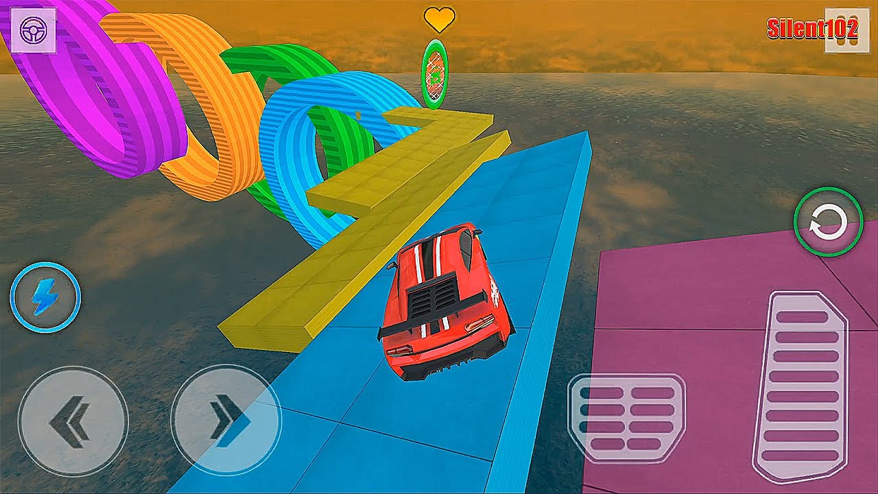 Car Parkour Games - Mega Ramp Car Racing #10 - Android Gameplay - YouTube