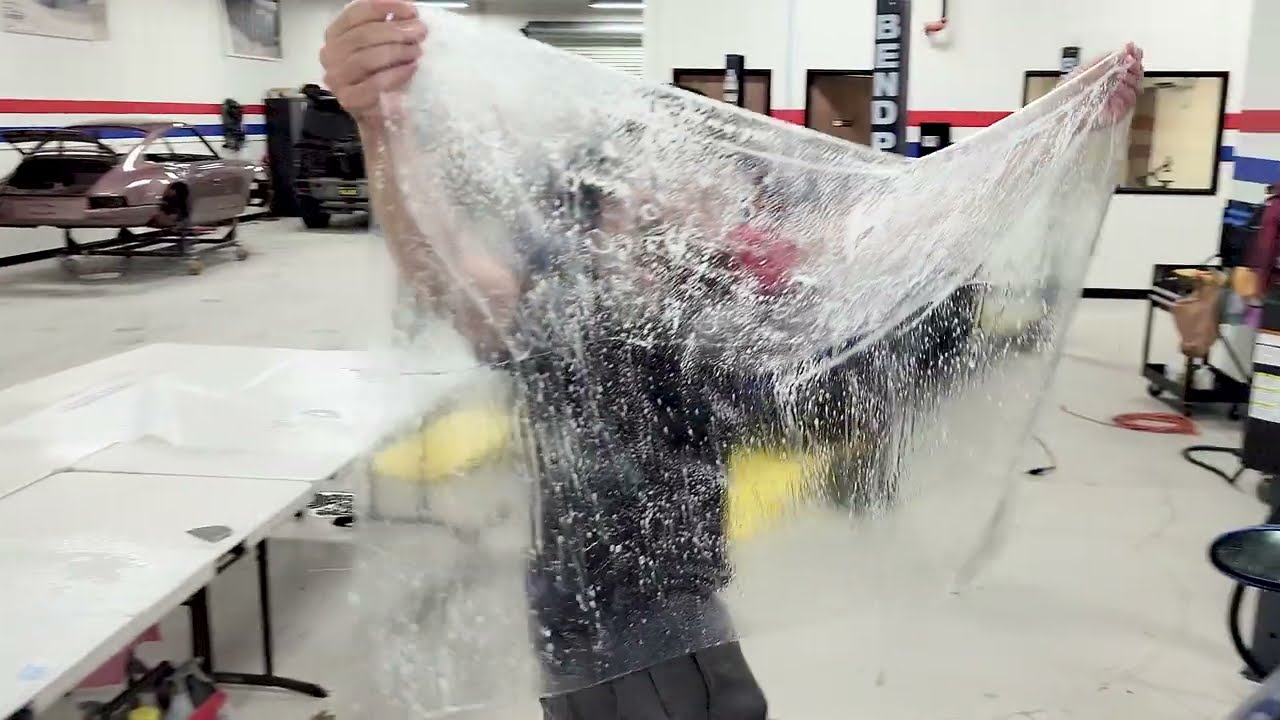 Shrink Wrapped Person