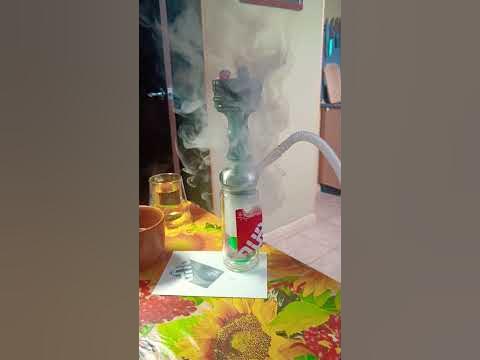 маленький кальян #дым #кальяны #мини #миниколба - YouTube