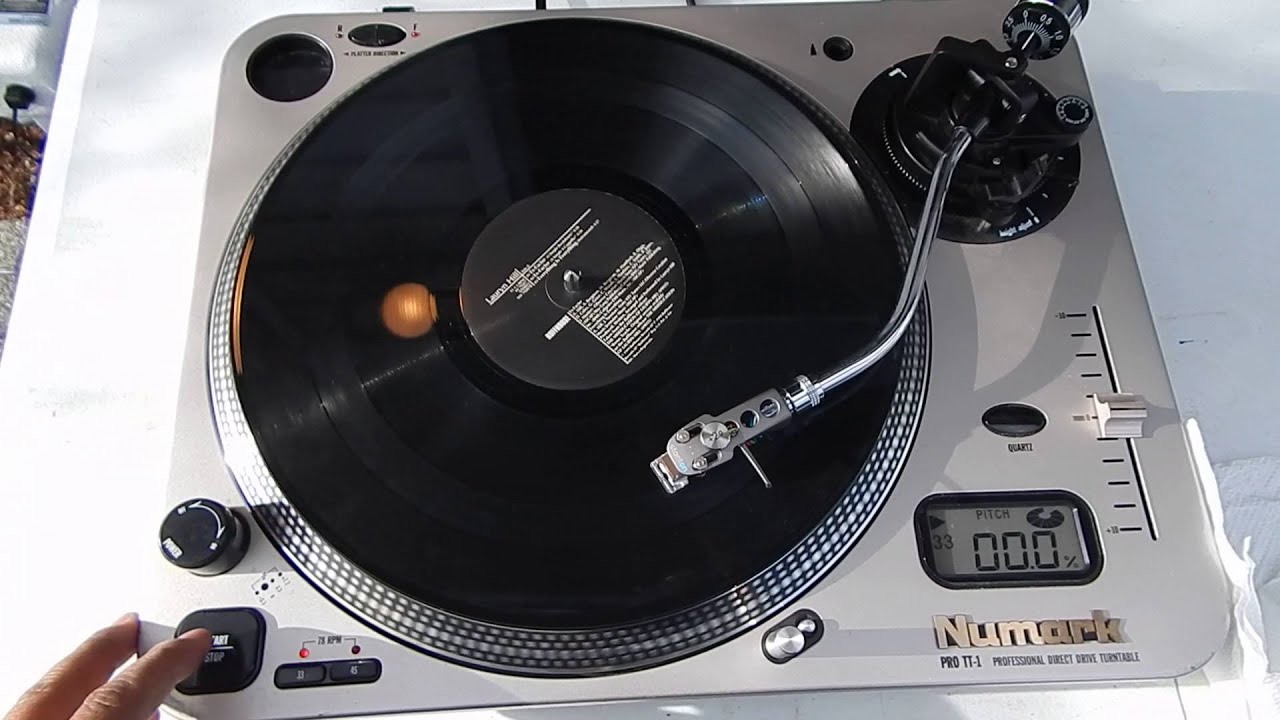 Numark Turntable Demo - Listing 272115160361 - YouTube