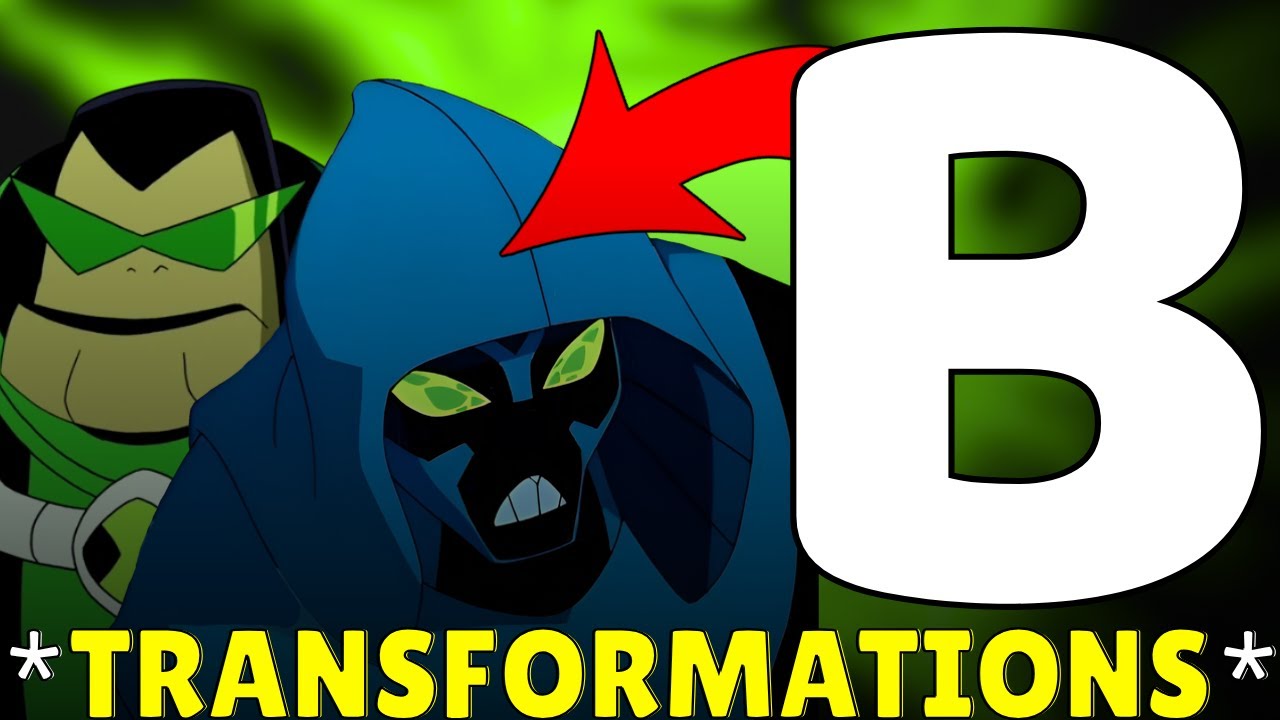 💚 Ben 10: Every “B” Alien Transformation — from Classic to Omniverse ...