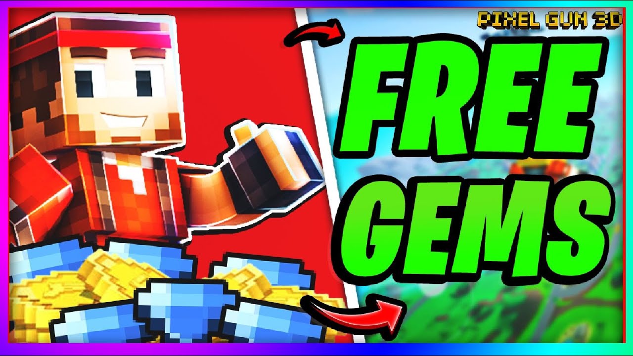 HOW TO GET PIXEL GUN 3D GEMS AND COINS IN 5 MINUTES? 🔥🔥WORKING 2024 ...