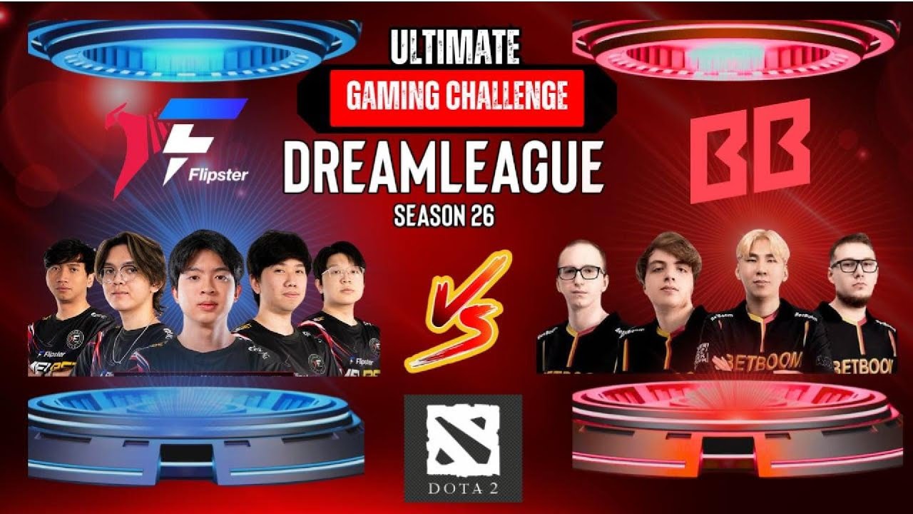 Dota 2 DreamLeague Season 26 BetBoom VS Flipster Talon - YouTube
