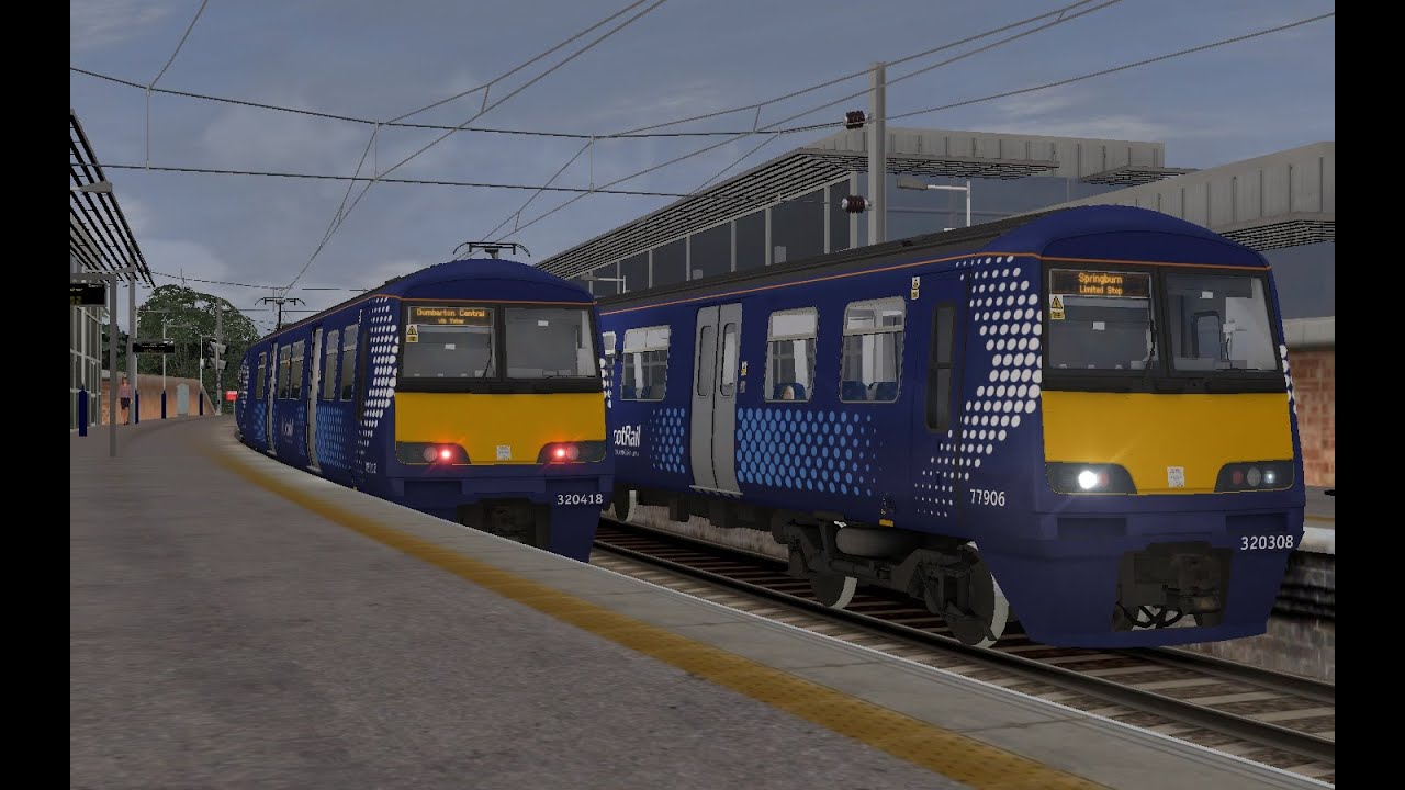 Class 320 ScotRail - Clydeside Direct (Springburn To Helensburgh) - YouTube