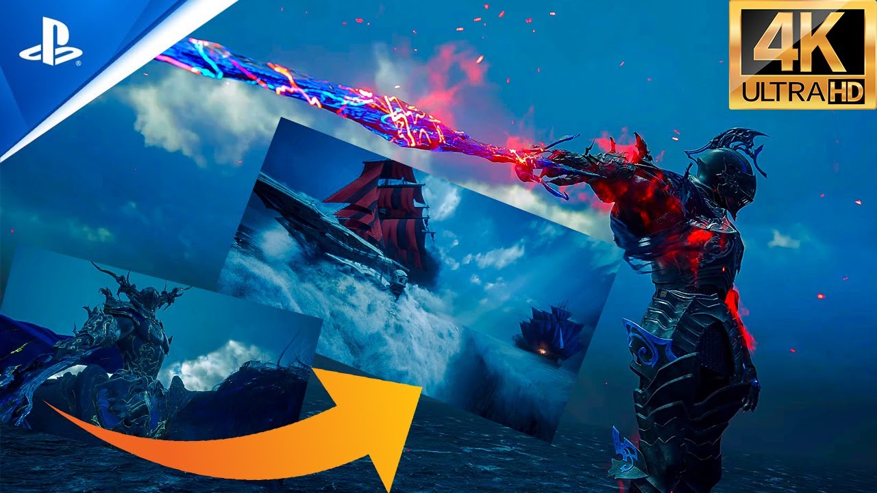 Odin Splits The Ocean 😮 4K ( PS5 ) - 60 FPS Cutscene - YouTube