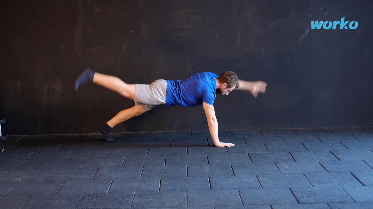 Bird Dog Push Up Nasıl Yapılır? | Egzersizler - YouTube