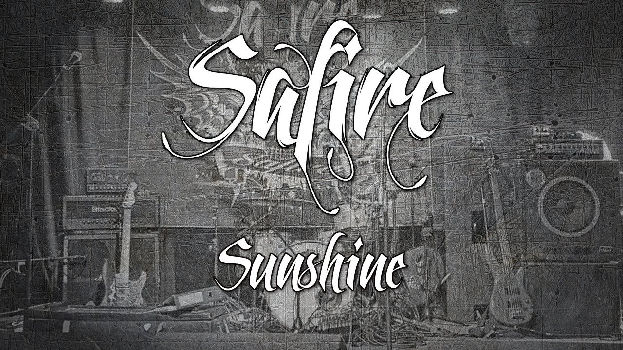 Safire - Sunshine (Live footage) - YouTube