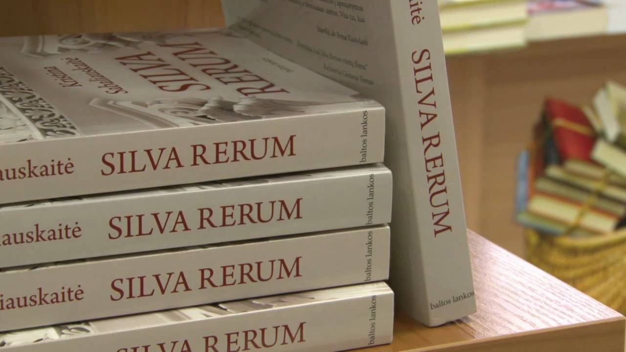 K. Sabaliauskaitė apie "Silva Rerum" tęsinį - YouTube