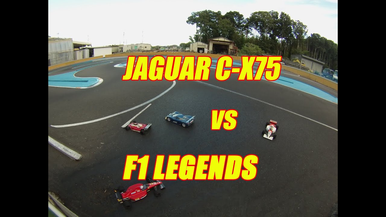 F1だらけのサーキットでTC10/2を走らせました。 - YouTube