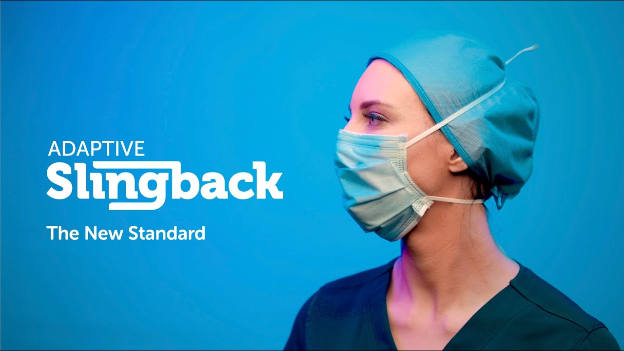 Adaptive Slingback level 3 surgical mask - YouTube