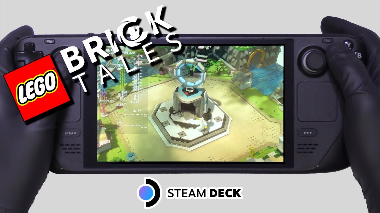 Steam Deck Gameplay | LEGO Bricktales Demo | Steam OS - YouTube